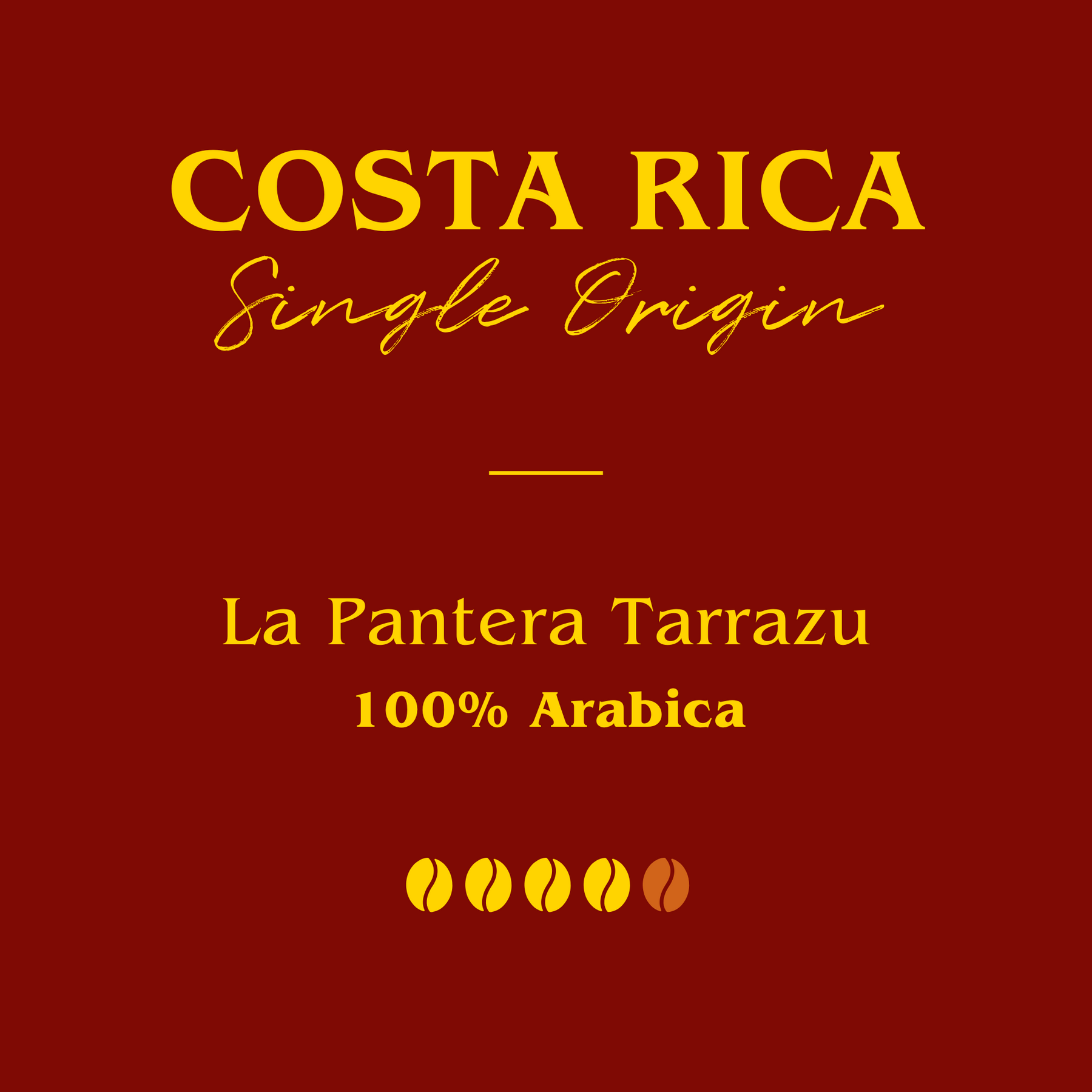 Costa Rica - La Pantera Tarrazu | Mokabon Single origine koffie